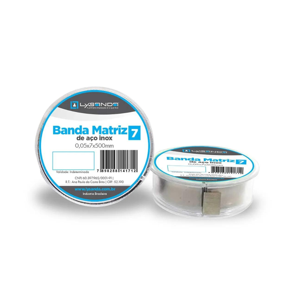 Banda Matriz de acero