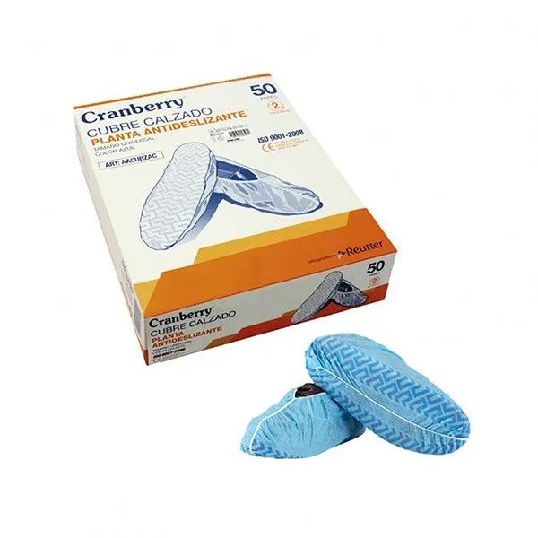Cubre Calzado Desechable Bolsa 50 Pares Cranberry